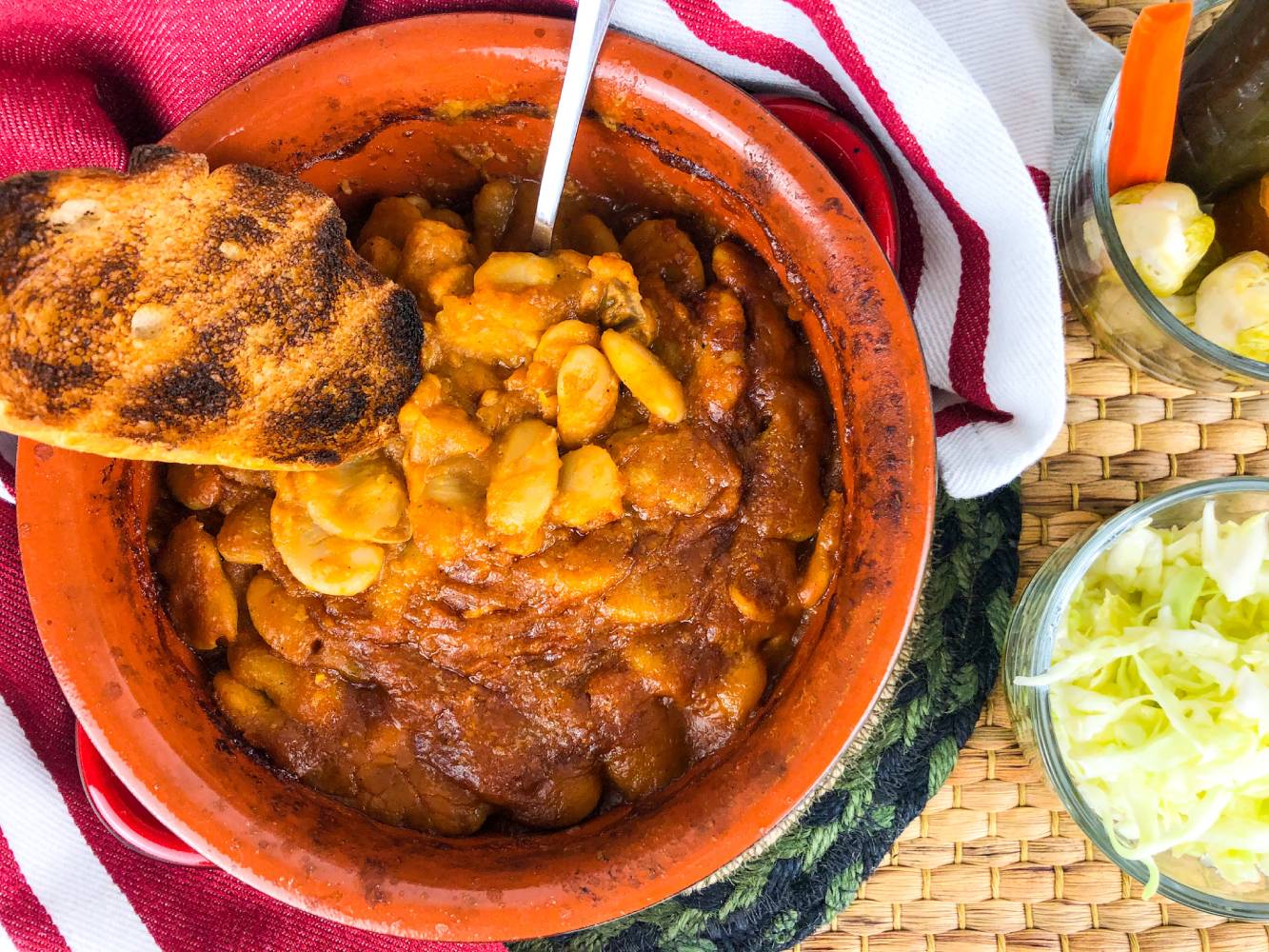 Prebranac - Baked Beans - Balkan Vegan Food